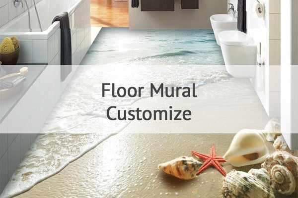 3D Mountains 159 Floor Mural | AJ Wallpaper